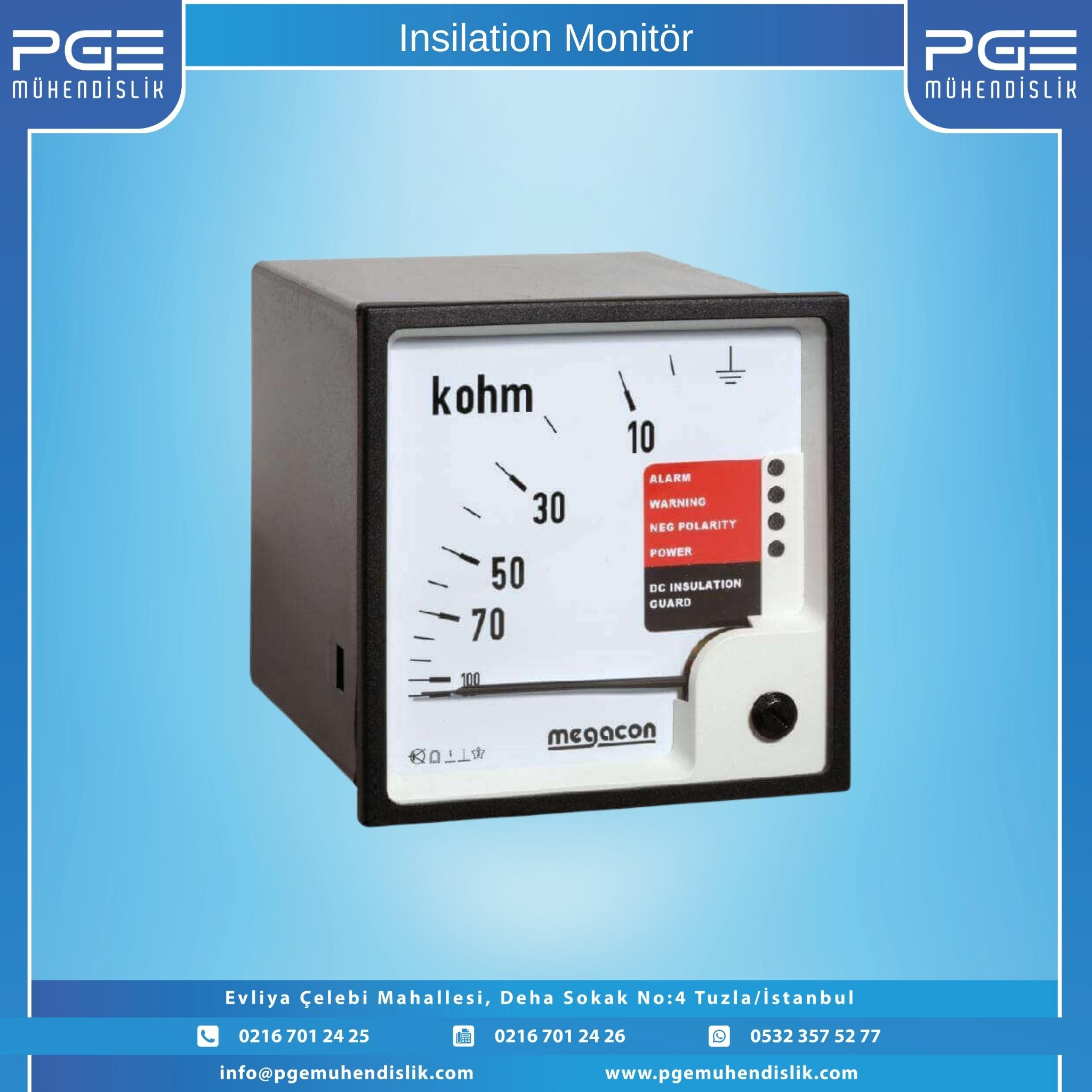 Insulati̇on Moni̇tori̇ng | PGE Mühendislik - Gemi Elektrik